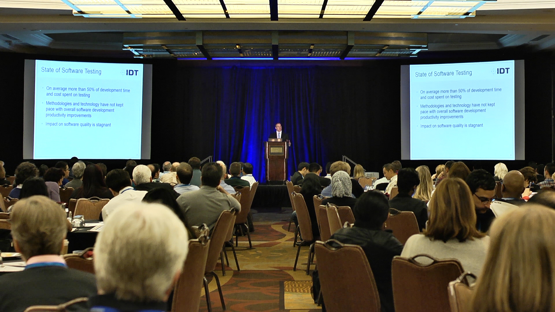 IDT CEO Delivers Keynote Address on Software Testing - IDT